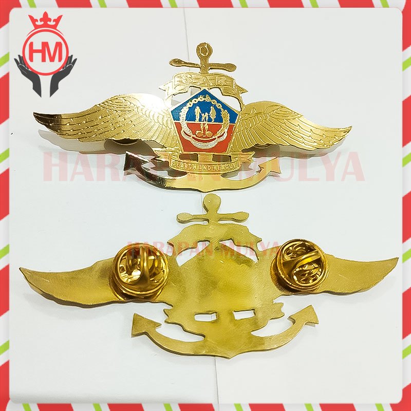 Jual Wing Logo SAR Saka Kencana Brevet Wing SAR Saka Kencana Warna ...