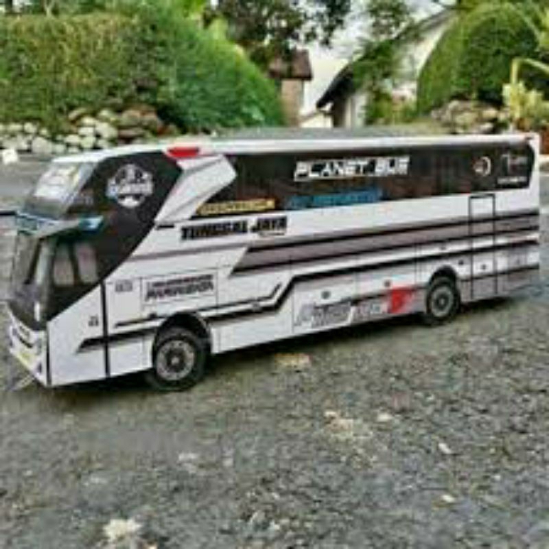 Jual MINIATUR BUS KIDS PANDA, BUS BASURI//BUS TELOLET//MIN | Shopee ...
