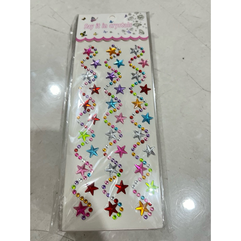 Jual Sticker 3D Timbul / Sticker 3D Manik Tempel model XYB | Shopee ...