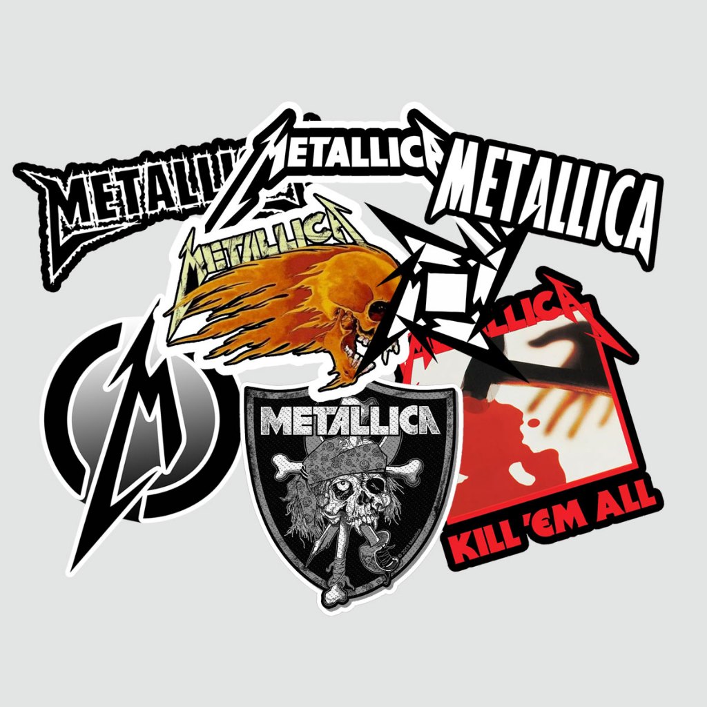Jual METALLICA LOGO pack - STICKER CUTTING / METAL / BAND INDIE / POP ...