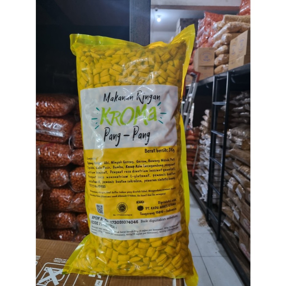 Jual 1KG Pang Pang Manis / Snack Bantal Korea / Pang-Pang / Makanan ...