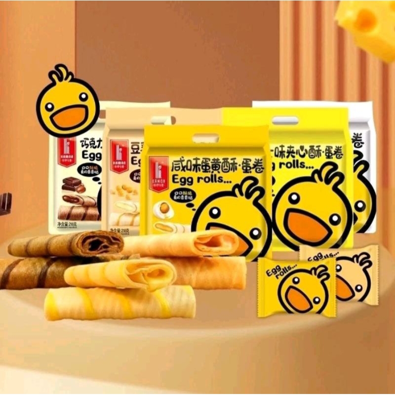 Jual Kaman egg roll durian / keju / coklat (isi 10pcs) | Shopee Indonesia