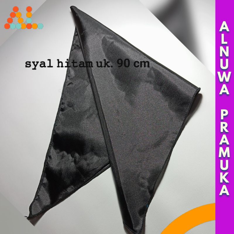 Jual Syal Slayer Hitam Polos Segitiga | Shopee Indonesia