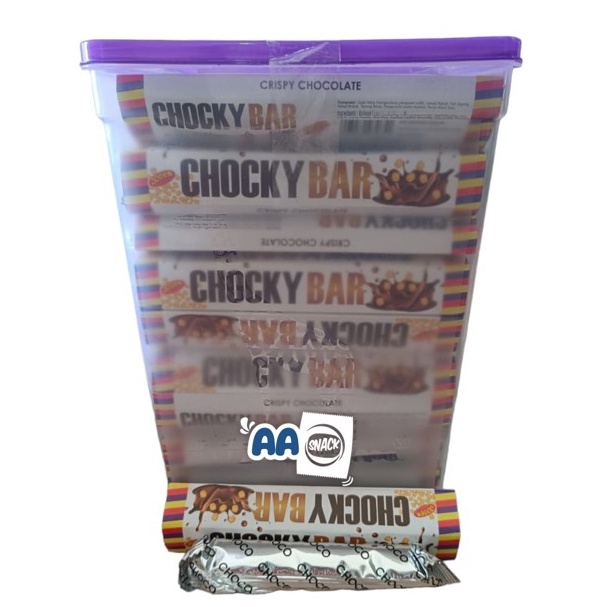 Jual Mega Max CHOCKY BAR CRISPY CHOCOLATE BOX ISI 4 X 14 GRAM | Shopee ...