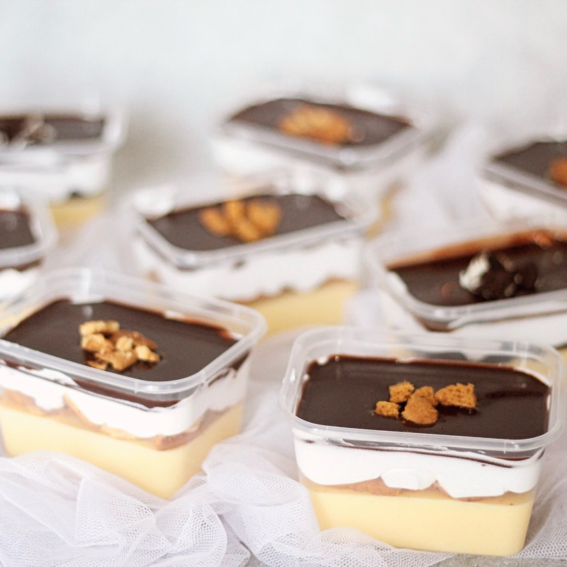 Jual Pudding Regal, Pudding Oreo, Dessert Box, Pudding Topping | Shopee ...