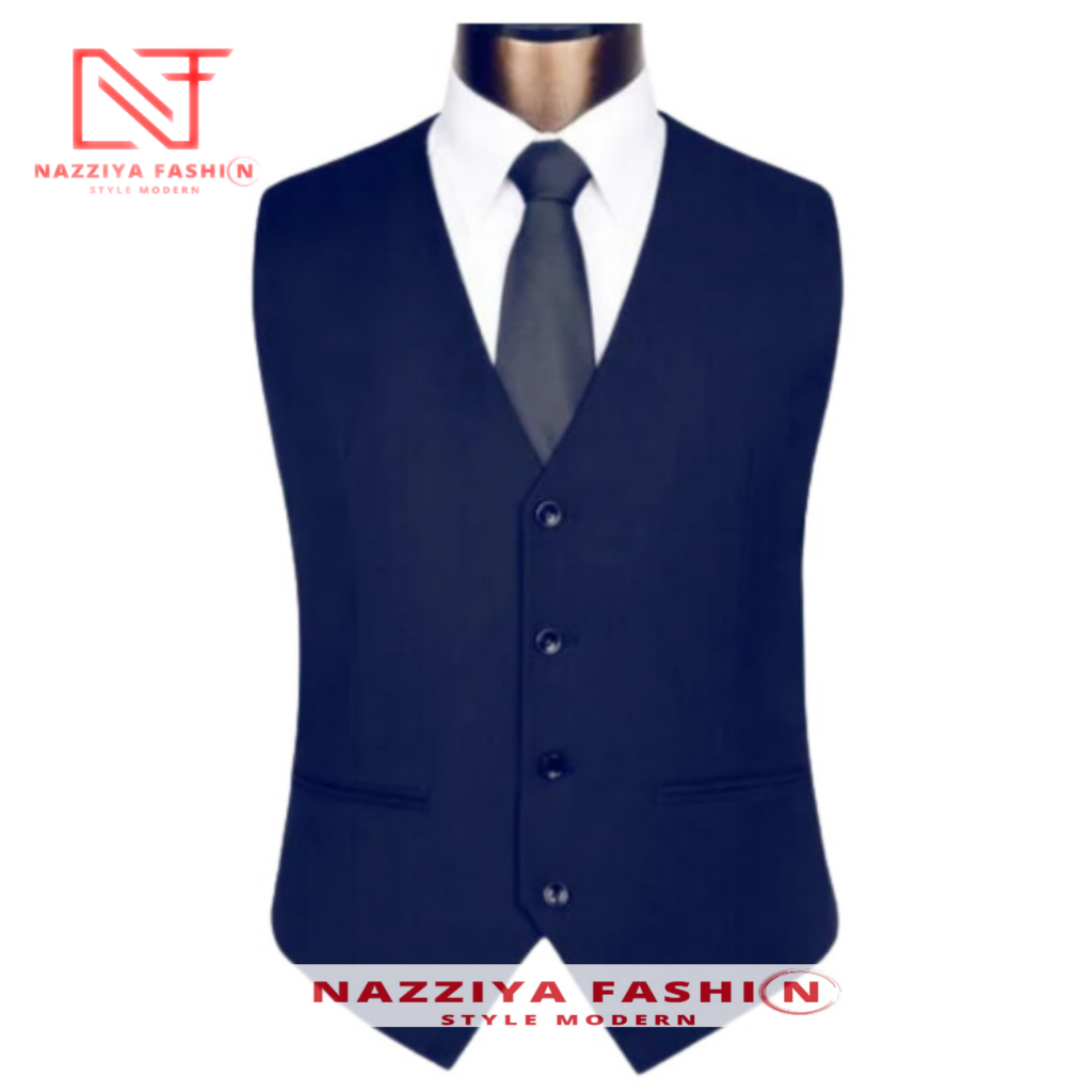 Jual Rompi Vest Formal Pria Vest Wedding Slim fit Hotel Daleman Jas ...