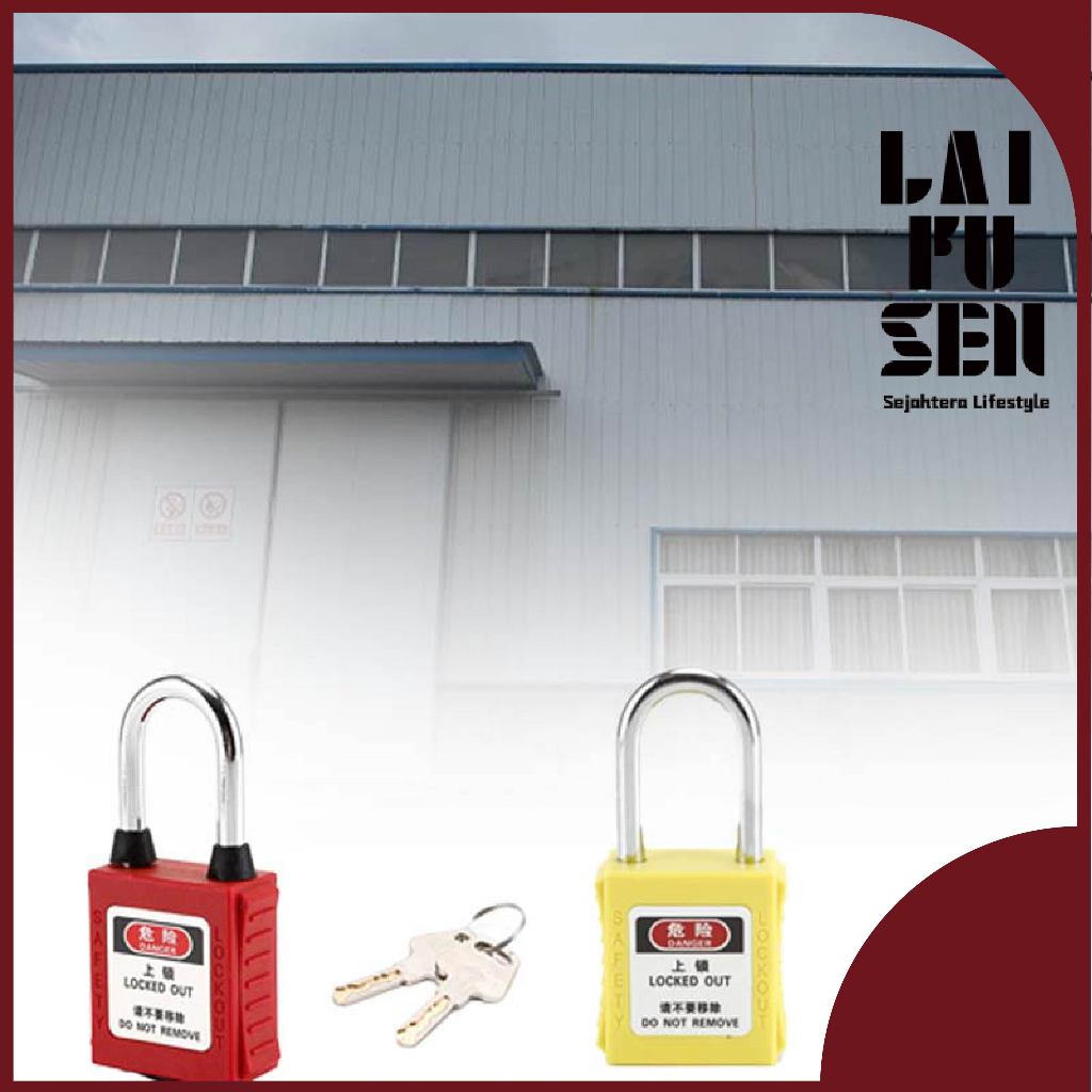 Jual Gembok Kunci Keamanan 410 Gembok Safety Equipment Loto Padlock ...