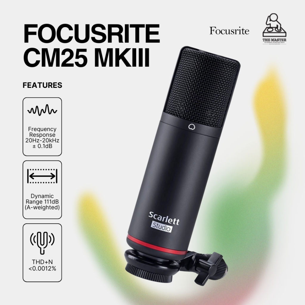 Jual Focusrite CM25 MkIII | CM25 Mk3 Cardioid Condenser Microphone ...