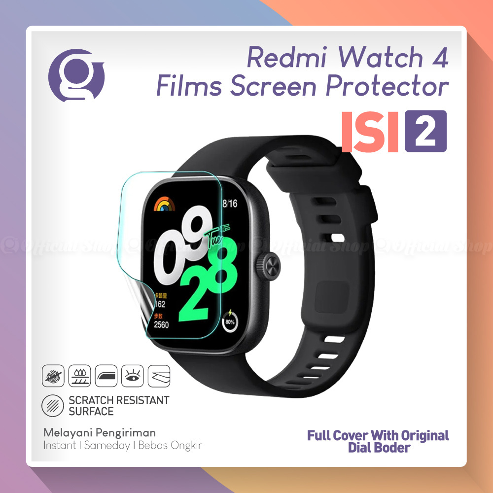 Jual Anti Gores TPU (isi 2 pc) for Redmi Watch 4 Screen Protector ...