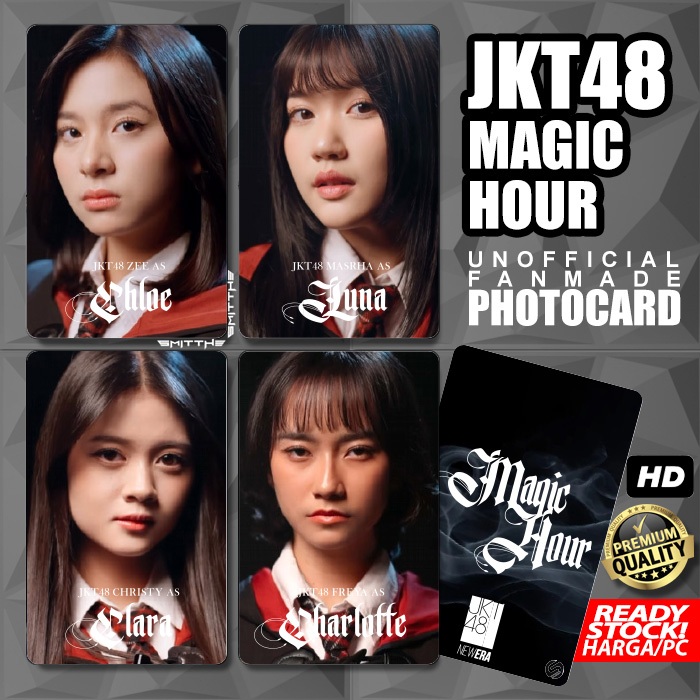 Jual Photocard JKT48 Magic Hour Kartu Photo Card Koleksi Fanmade | Shopee Indonesia