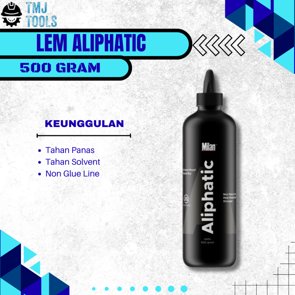 Jual LEM Aliphatic Kayu Putih Milan 500 Gram Multiplek Mebel Furniture ...
