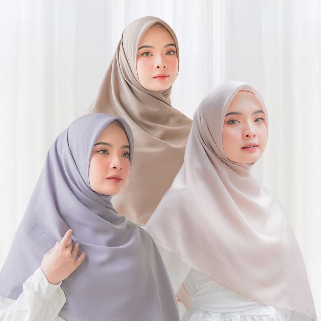 Jual Naila Hijab Plain Poly Cotton Premium 130x130 dan 140x140 | Shopee ...