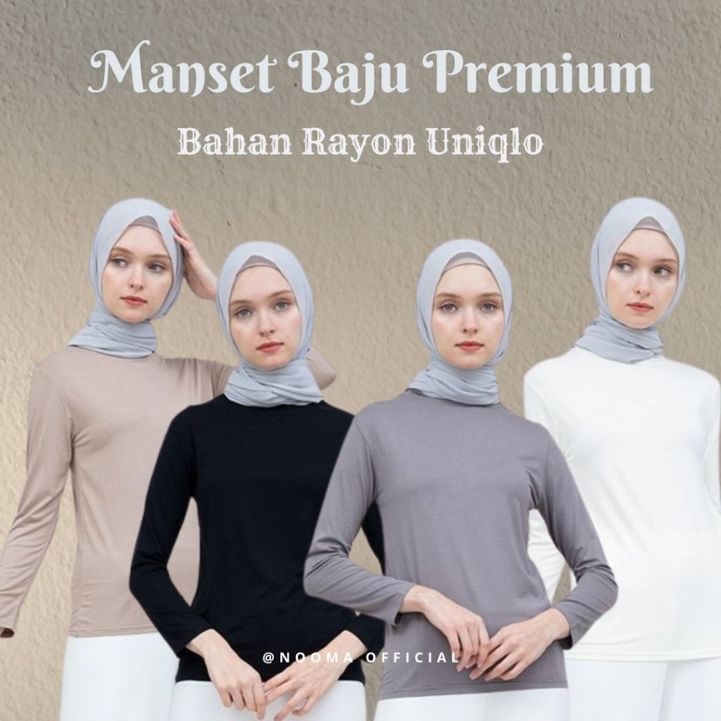 Jual Manset Baju Bahan Kaos Rayon Super Premium Manset Lengan Panjang ...