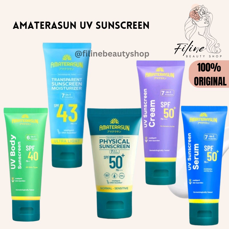 Jual Amaterasun UV Sunscreen Certified in Vivo | Shopee Indonesia