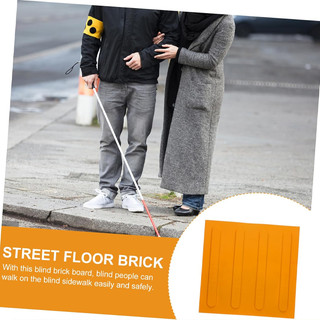 Jual Blind Road Sidewalk Safety Rubber Tile Brick Tactile Paving Block ...