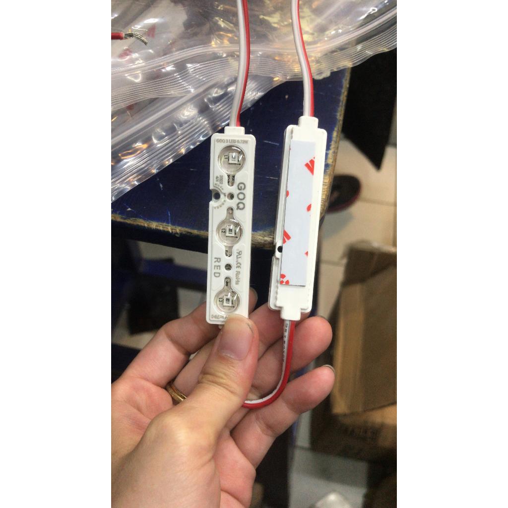 Jual GOQ led module samsung korea red GOQ -03RD-LD1 RED 12V 100pcs ...