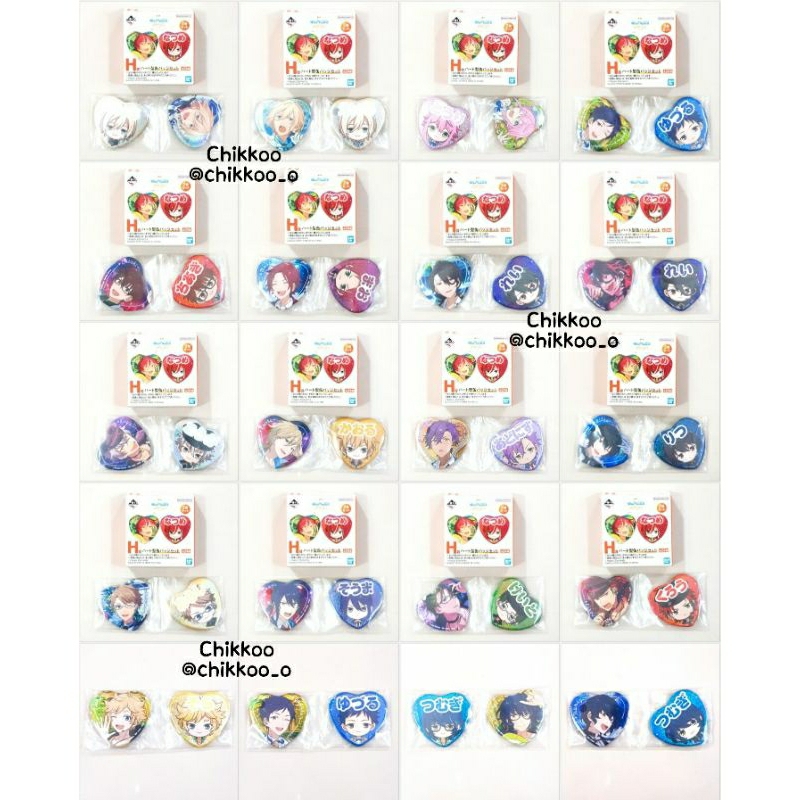 Jual [SET OF 2] Ensemble Stars Kuji Can Badge | Shopee Indonesia