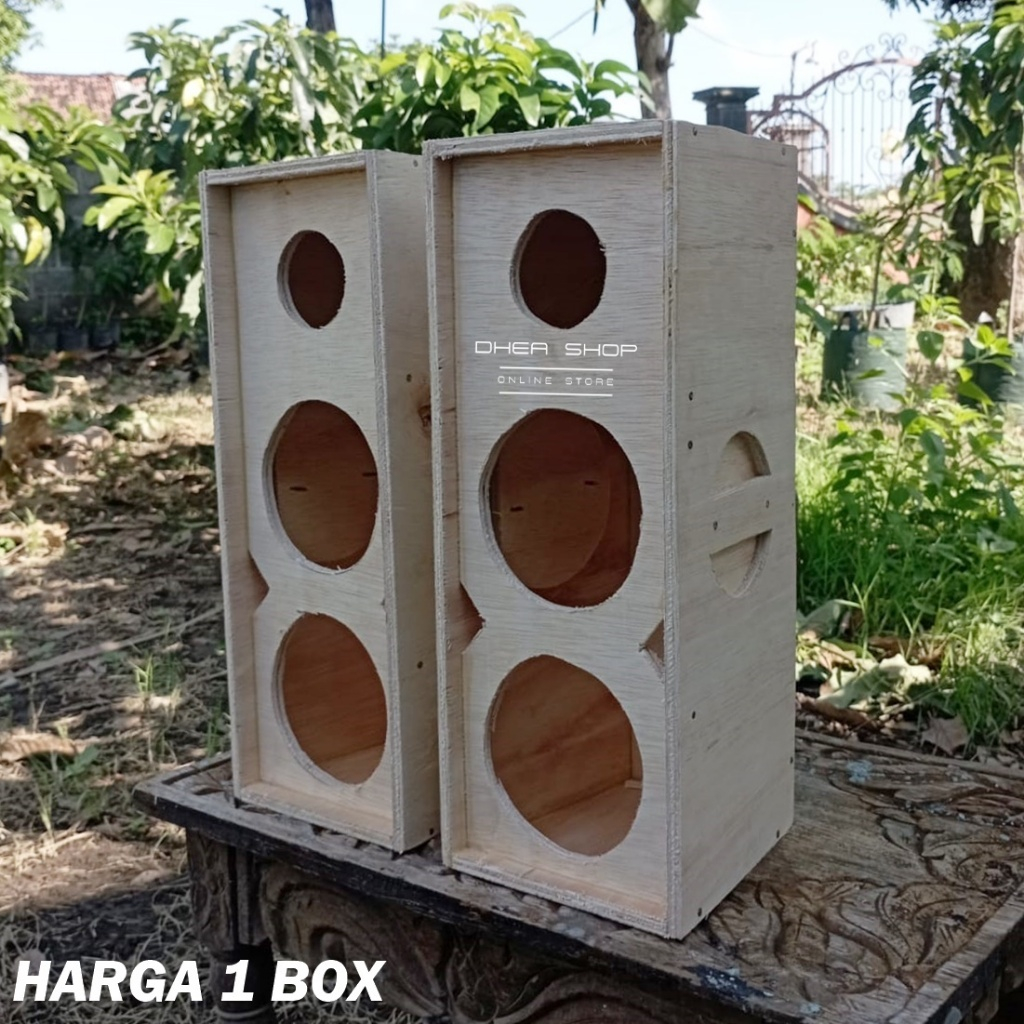 Jual Box Speaker 4 inch Double plus Tweeter | Shopee Indonesia
