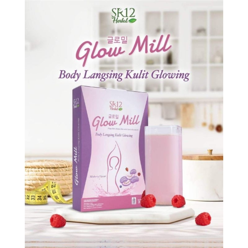 Jual Glow Mill SR12 Susu Pelangsing yang bikin Glowing | Shopee Indonesia