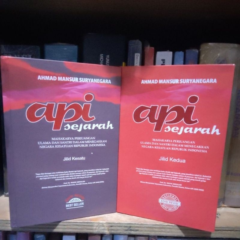Jual Paket Buku Api Sejarah jilid 1 dan 2 by AHMAD MANSYUR SURYANEGARA ...