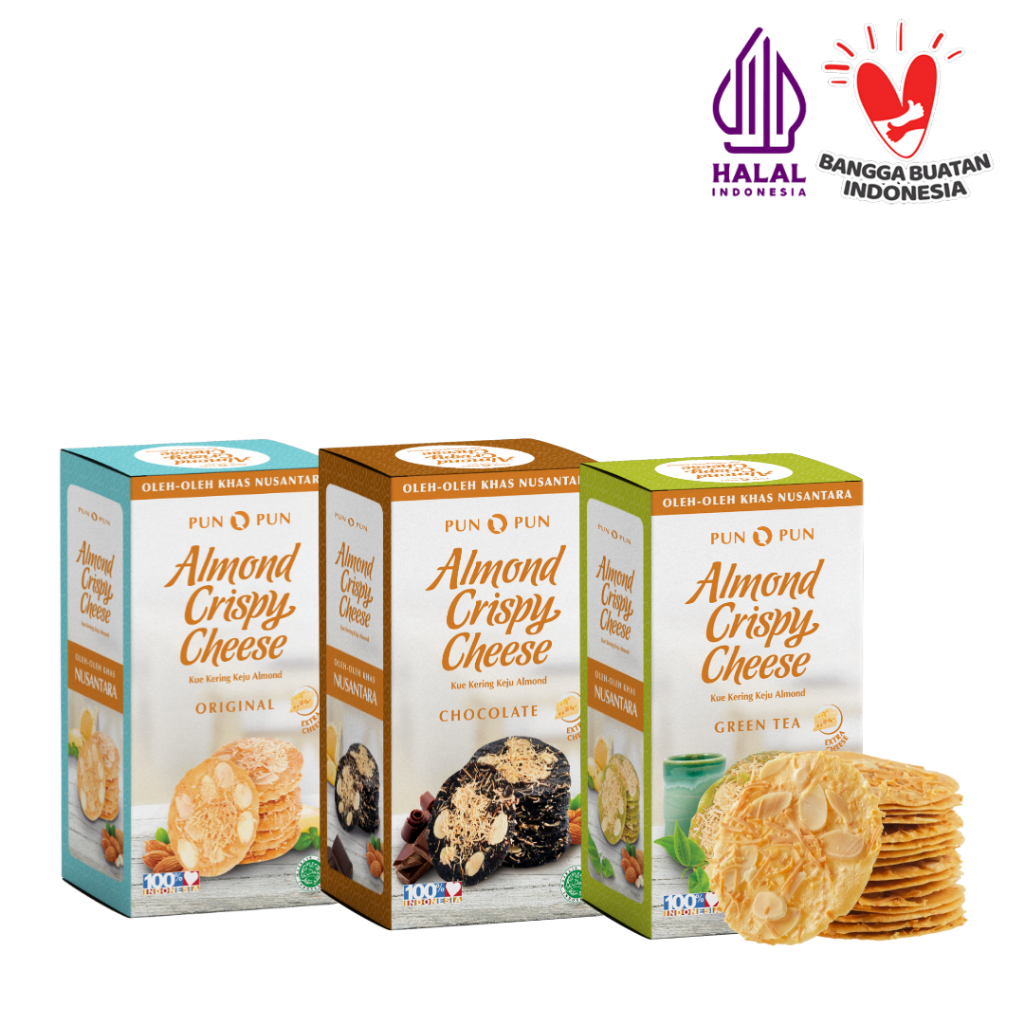Jual [PAKET HEMAT] Almond Crispy Cheese Bundle 3 Rasa ( Original ...