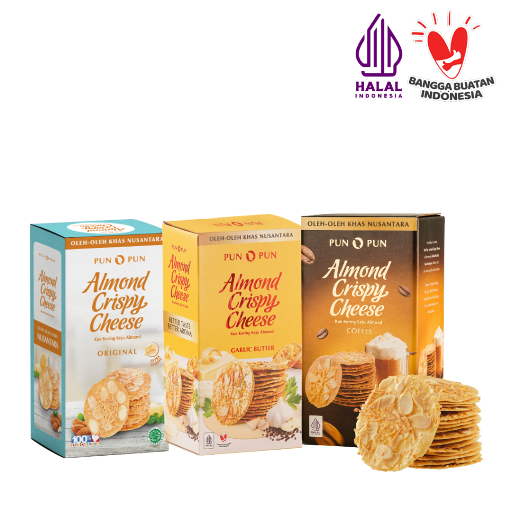 Jual Almond Crispy Cheese Bundle Special 3 Rasa ( Original, Coffee ...