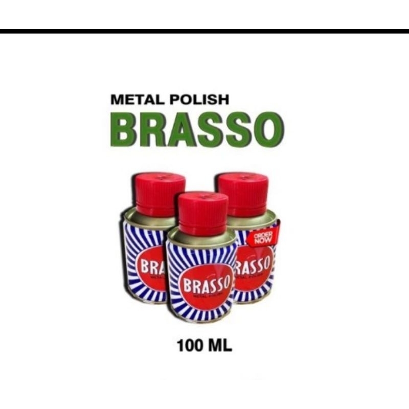Jual Brasso Braso Metal Polish/Cairan Obat Poles Pengkilap Logam 100ml | Shopee Indonesia
