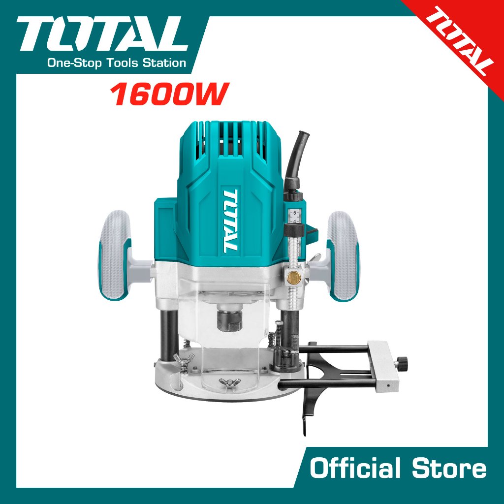 Jual Mesin Profil Kayu/Electric wood router 1600W TOTAL TR111216 ...