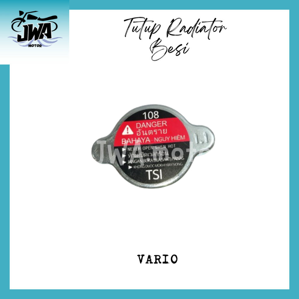 Jual TUTUP AIR RADIATOR VRIO (BESI) | Shopee Indonesia