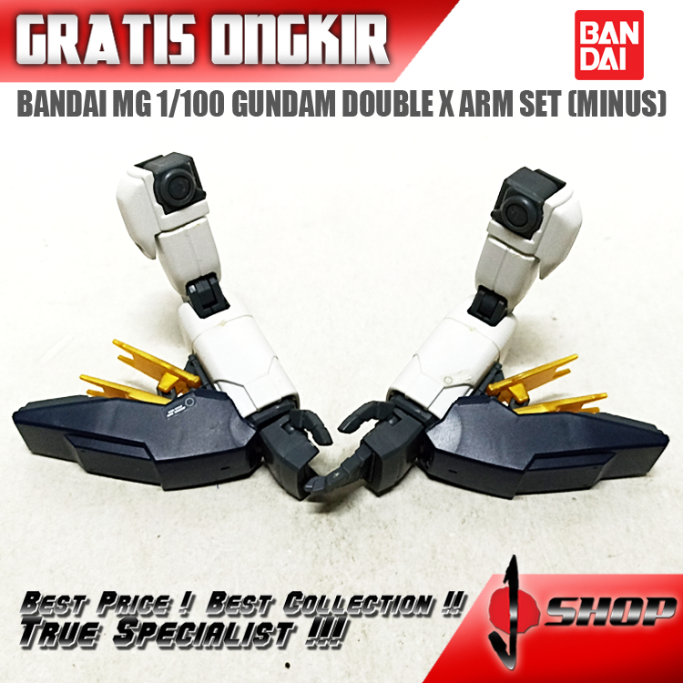 Jual BANDAI MG 1/100 GUNDAM DOUBLE X ARM SET (MINUS) MG965 | Shopee ...