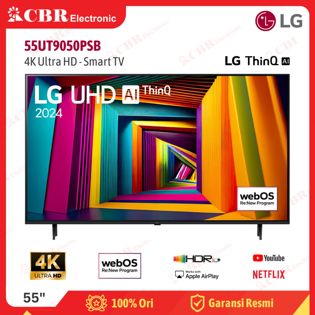 Jual TV LG 55 Inch LED 55UT9050PSB (4K UHD-Smart TV) | Shopee Indonesia