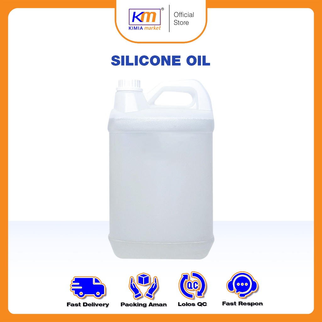 Jual Silicone Oil 1000 cps / Bahan Semir ban 5 Liter / Pelumas Mesin Mobil / Silicone Emulsi ...
