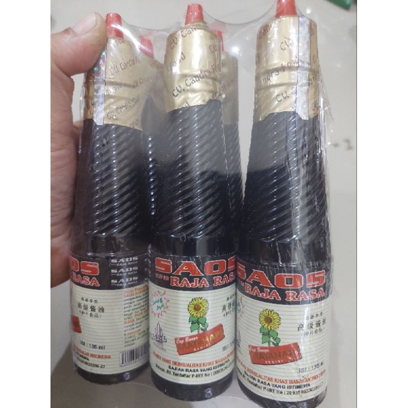 Jual Saos Raja rasa cap bunga matahari 135ml | Shopee Indonesia