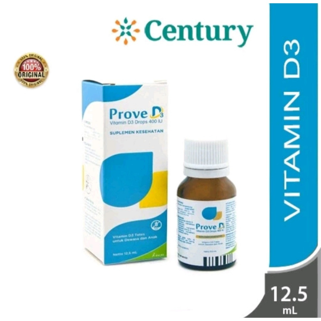 Jual Prove D3 Drop Vitamin D3 400 IU Tetes 12.5mL/Vitamin D/Daya Tahan ...