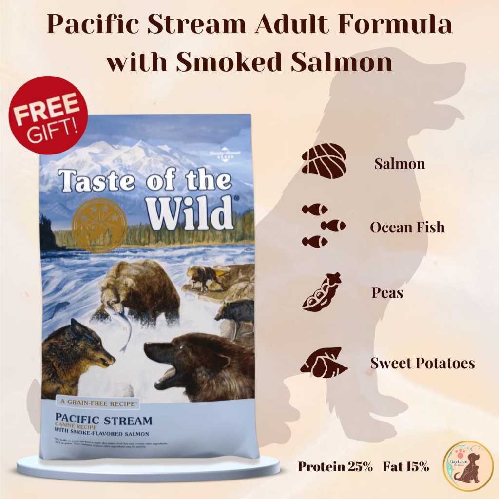 Jual Taste of the Wild Pacific Stream Canine Smoked Salmon 6.35 kg ...