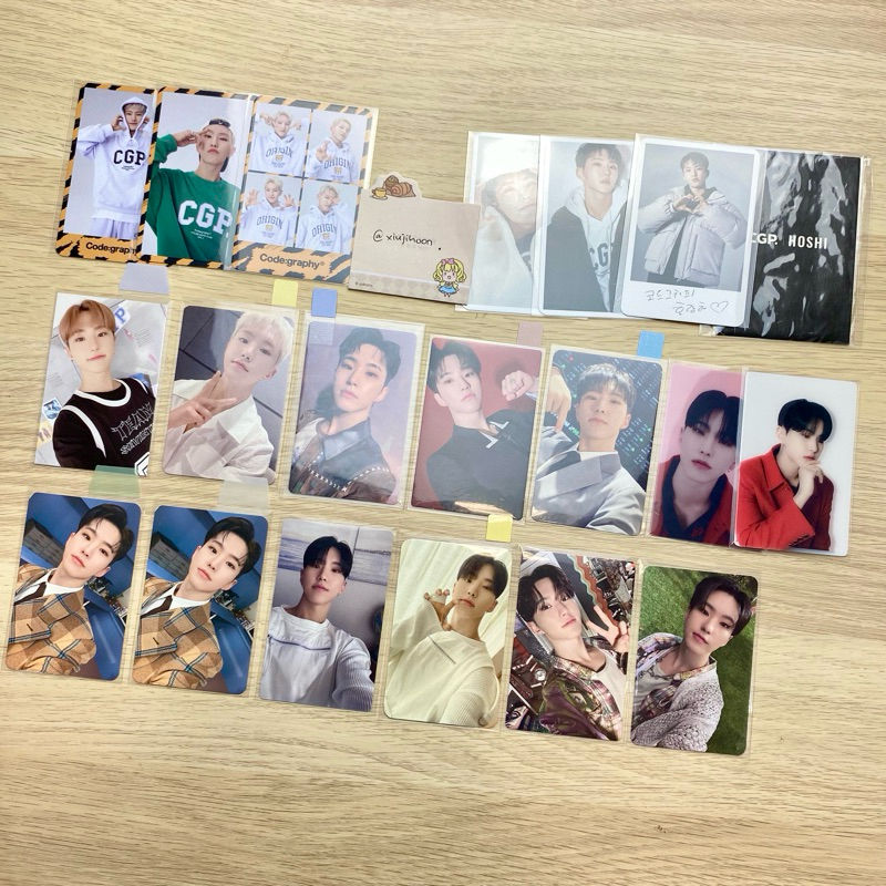 Jual HOSHI SVT PC / PHOTOCARD CGP, BSS, HEAVEN, FML | Shopee Indonesia