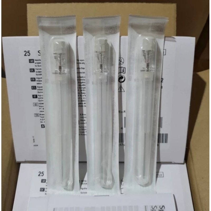 Jual Spinocan 27 G B Braun / Jarum Spinal 27G BBraun / Spinal Needle 27 ...