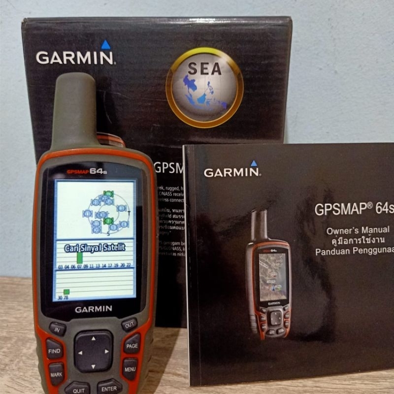 Jual GPS Garmin 64s Bekas Lengkap Second | Shopee Indonesia