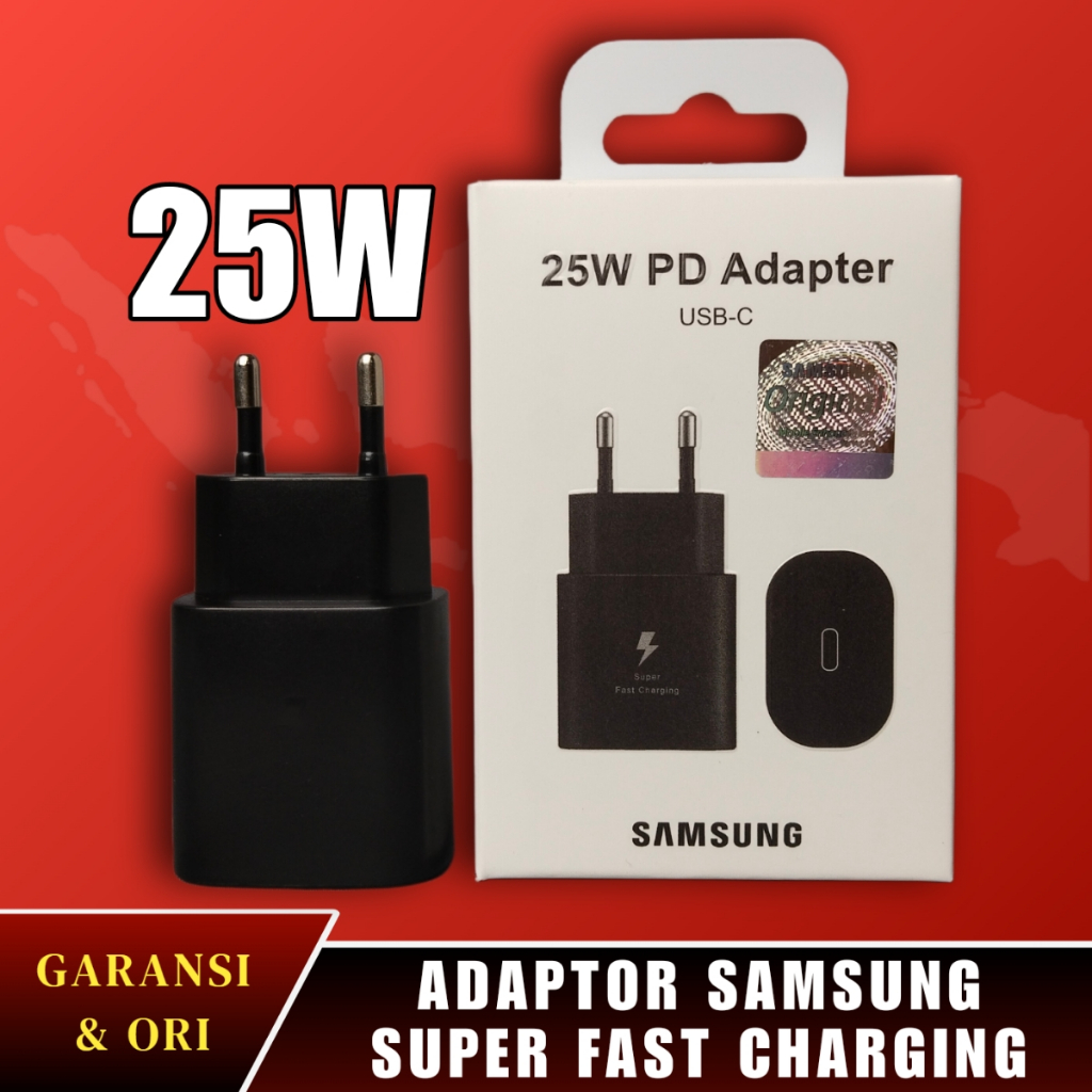 Jual Adaptor Adapter Kepala Charger Samsung A05 A05s Super Fast ...