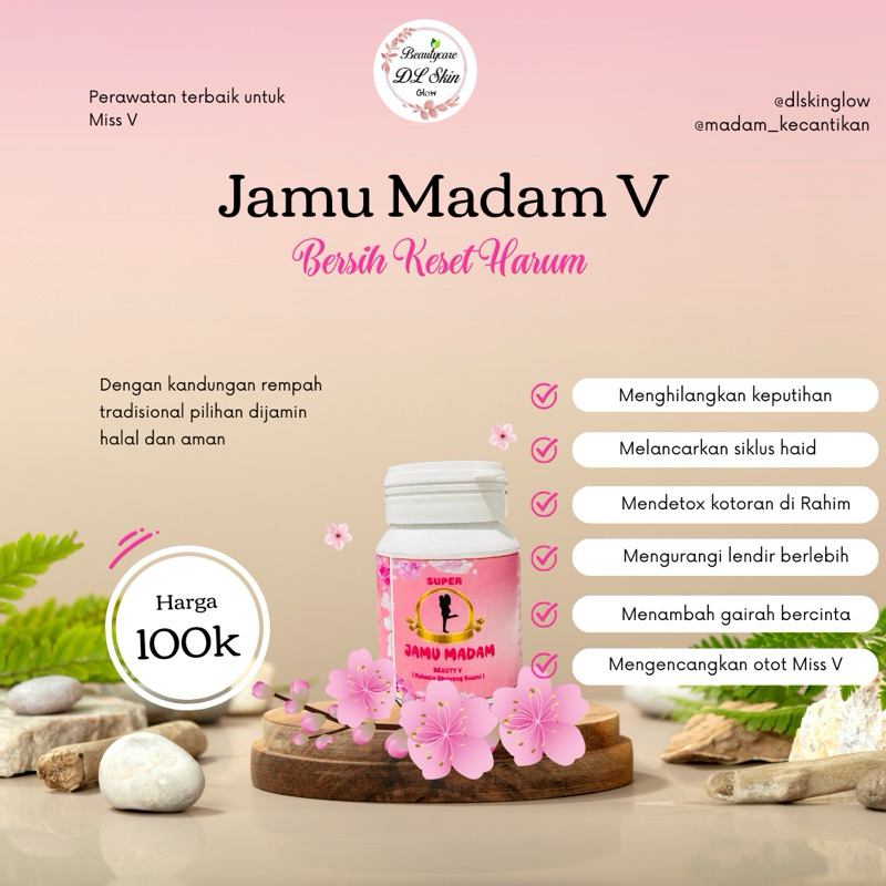 Jual Jamu Madam V | Shopee Indonesia