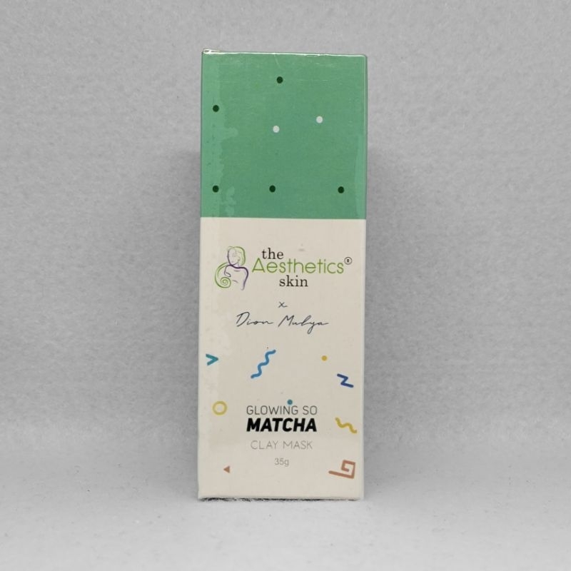 Jual NED The Aesthetics Skin X Dion Mulya Glowing So Matcha Clay Mask ...