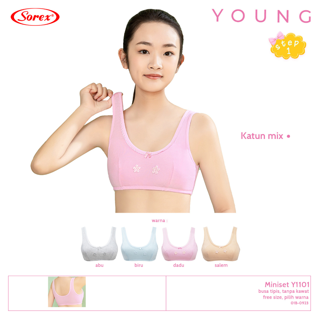 Jual MINISET SOREX ANAK REMAJA PEREMPUAN STEP 1 Art Y1101 | Y1105 ...