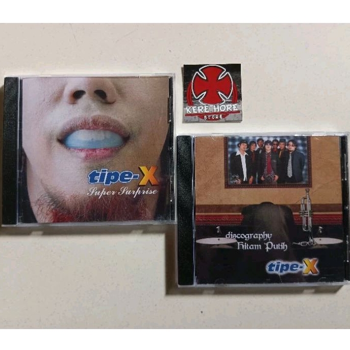 Jual Sepaket CD Tipe X - Super Surprise & Discography Hitam Putih ...