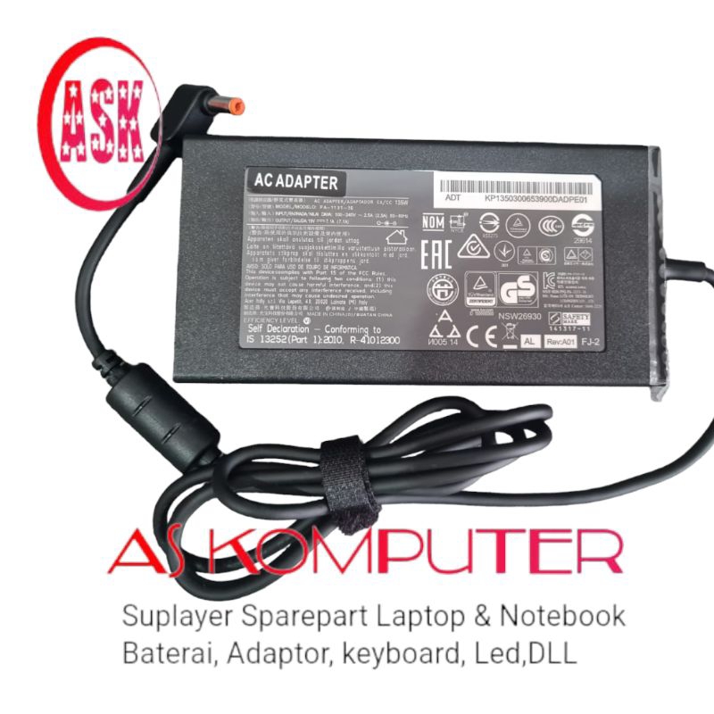 Jual Adaptor Charger MSI GE60 GL62 GL72 GP60 GP70 GP72 CX62-2QD CX62 ...