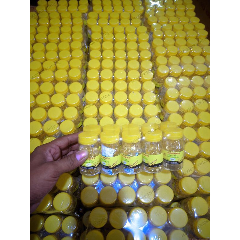 Jual Minyak ikan tung hai kemasan botol isi 50 bagus untuk semua hewan ...