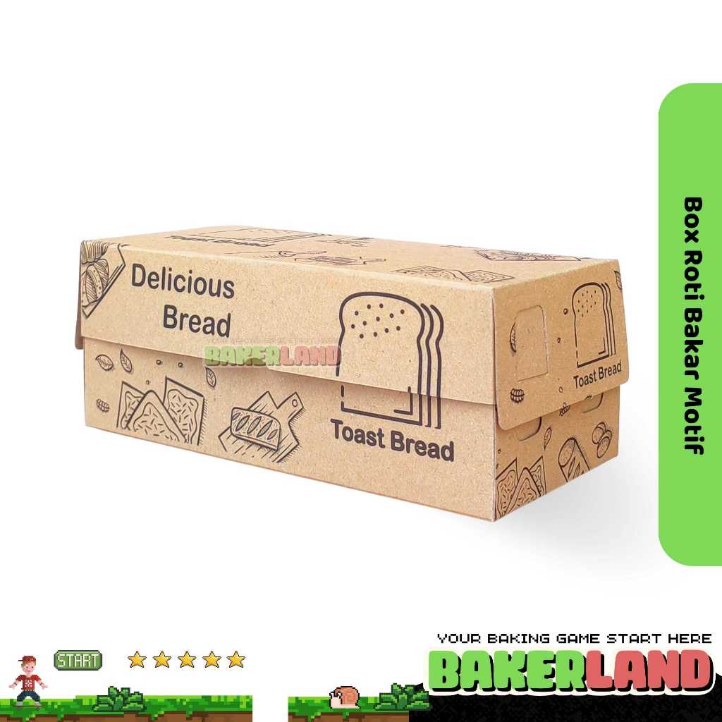 Jual Dus Roti Bakar Bandung / Box Roti Bakar / Kemasan Roti Bakar ...