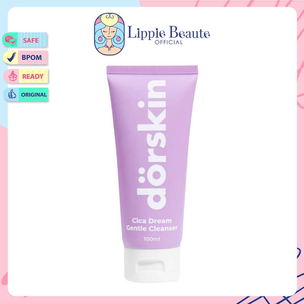 Jual DORSKIN - Cica Dream Gentle Cleanser 100 ml | Shopee Indonesia