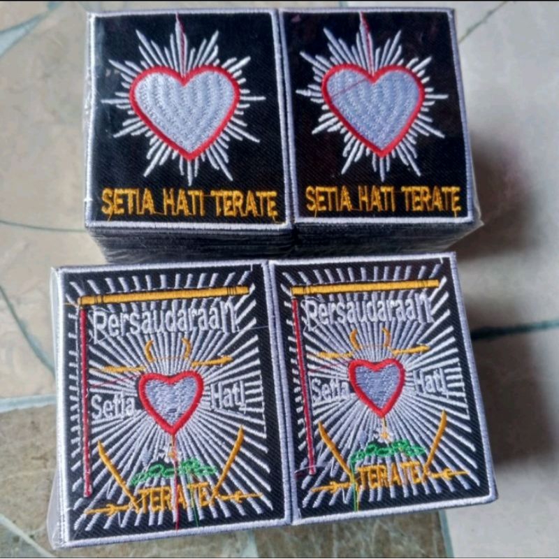 Jual Logo Bordir PSHT Badge Setia Hati Teratai Bordir Silat Bijian ...