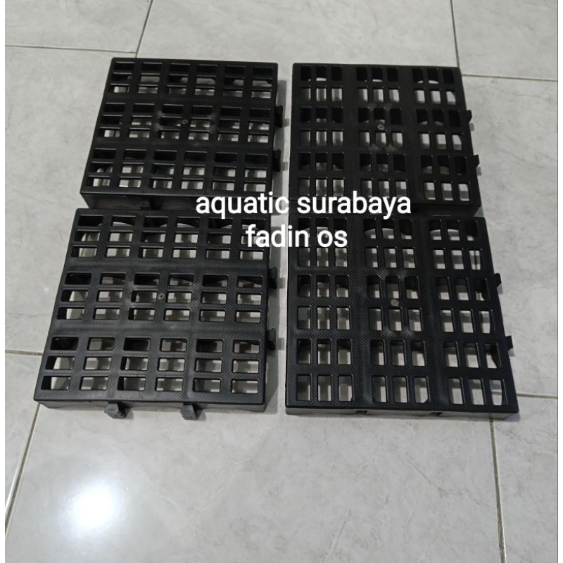 Jual TATAKAN ALAS DASAR CHAMBER MEDIA FILTER KOLAM KOI WARNA HITAM | Shopee Indonesia