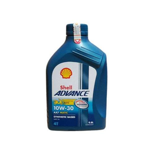 Jual Oli Shell Advance AX7 Matic 10W 40 - 10W 40 800ml Original ...